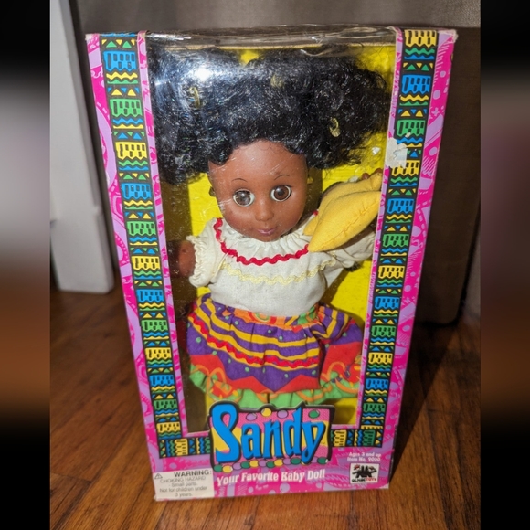 Toys | Sandy Yla Eason Olmec Baby Doll 9 12 African American Black ...